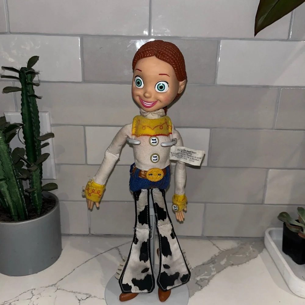 Hasbro | Toys | Disney Pixar Jessie Toy Story Pull String Doll No Hat ...